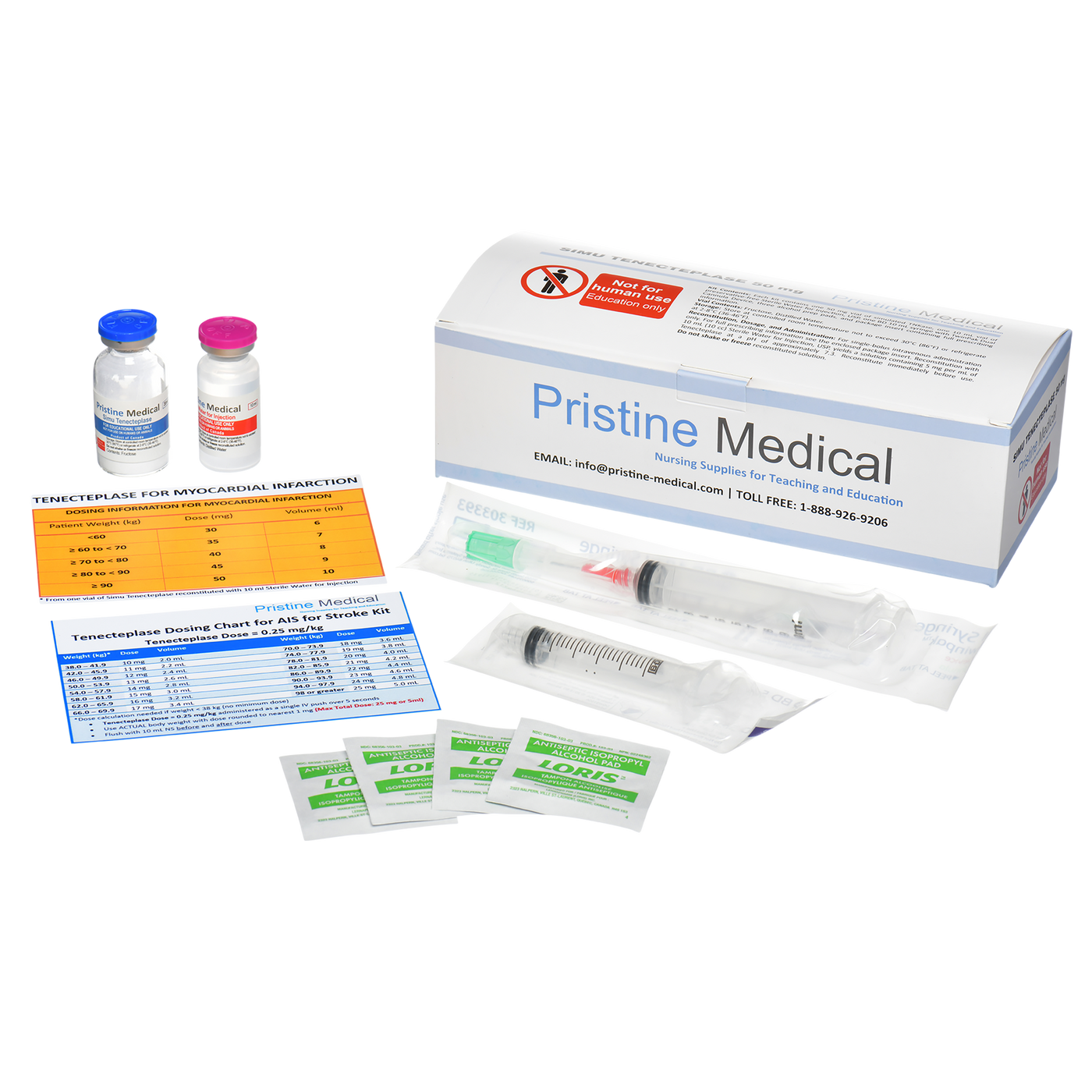 Tenecteplase simulation for medical training – Pristine Medical